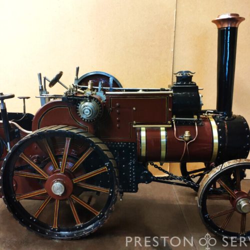 3 Inch Scale Tasker Traction Engine - PRESTON SERVICES