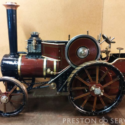 3 Inch Scale Tasker Traction Engine - PRESTON SERVICES