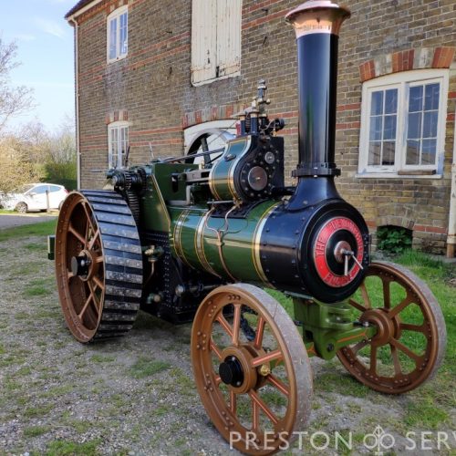 6 Inch Scale BURRELL SCC Traction Engine - PRESTON SERVICES