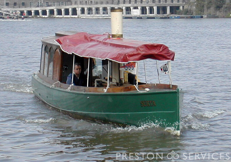 42 Ft Steam Launch "SURTA" - PRESTON SERVICES